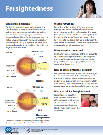 Farsightedness (Hypermetropia) | National Eye Institute